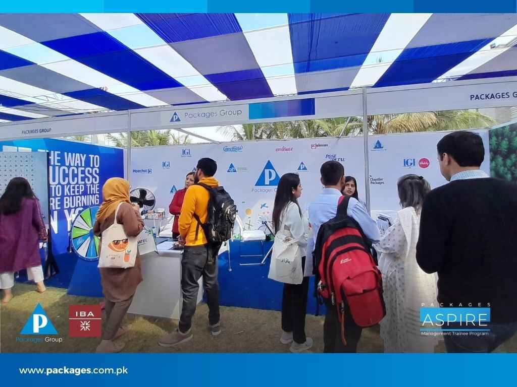 Packages Group went to IBA’s Career Fair - Packages Group