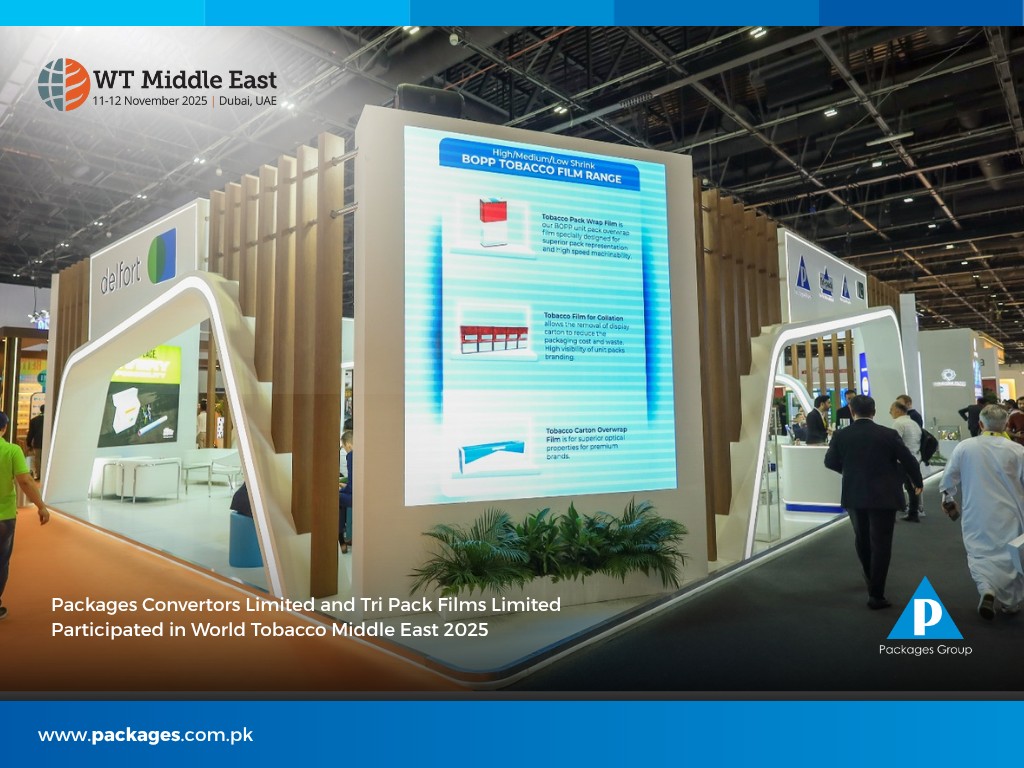 Packages Convertors Limited and Tri-Pack Films Limited proudly ...